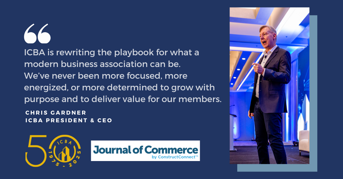ICBA50 OP-ED: ICBA a Blueprint for the Modern Business Association ...